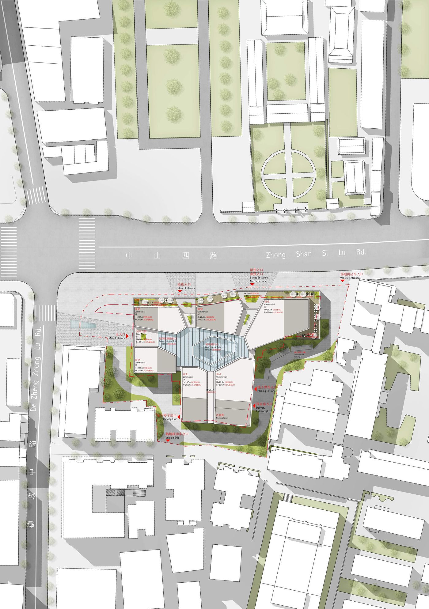 JY-8 Commercial Complex - Projects - gmp Architekten