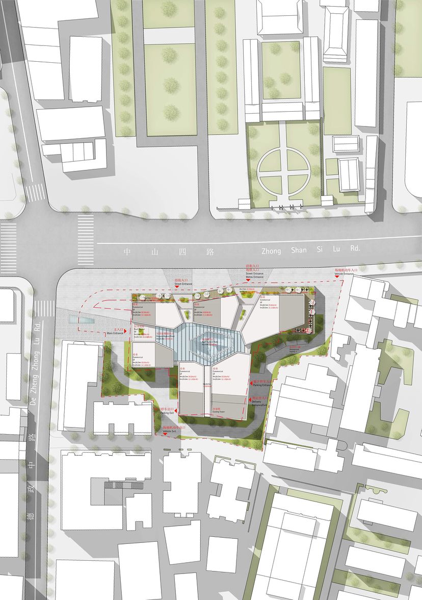 JY-8 Commercial Complex - Projects - gmp Architekten