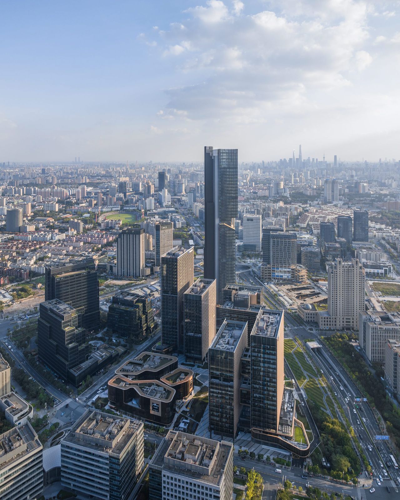Dynamic Center for "The Springs" Multifunctional Office Complex by gmp ...