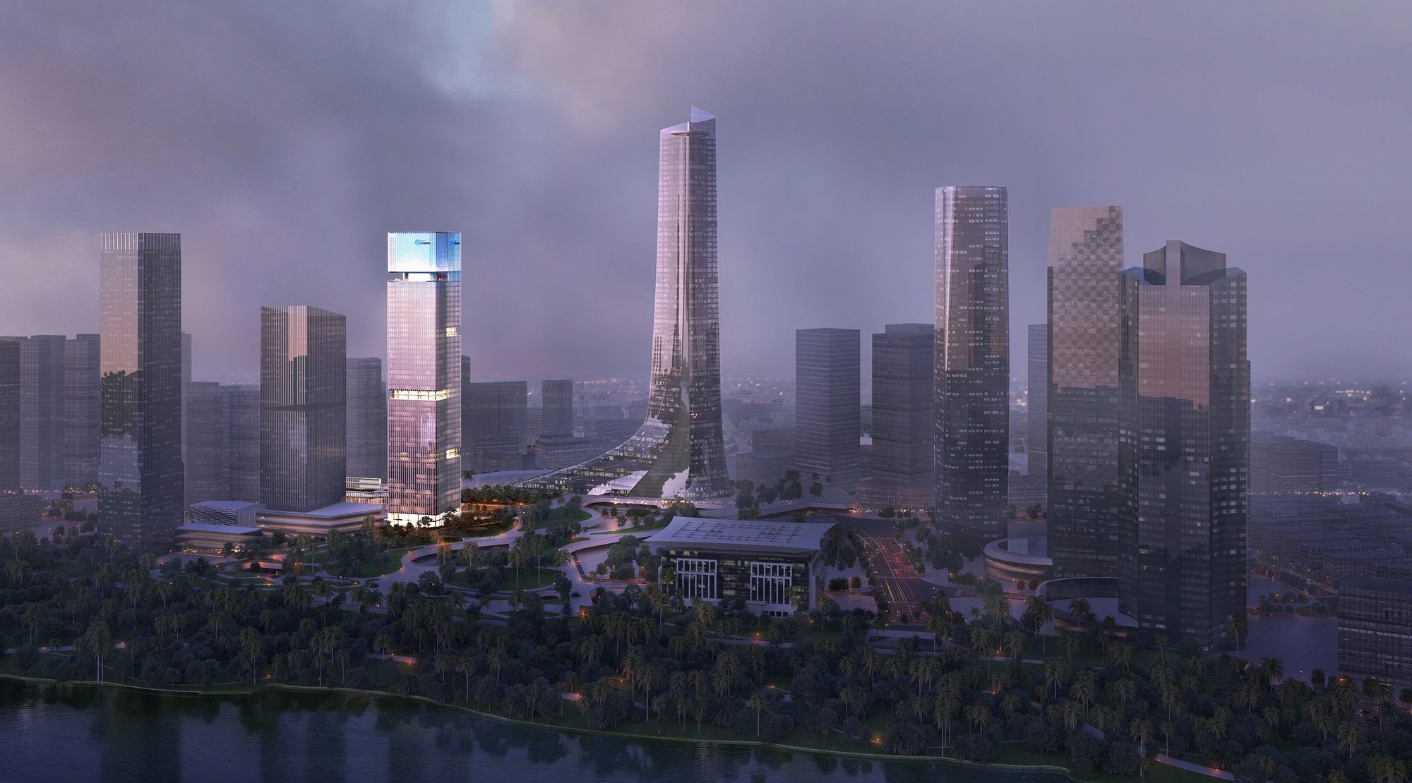 Xinxi-Center, Fuzhou - Projects - gmp Architekten