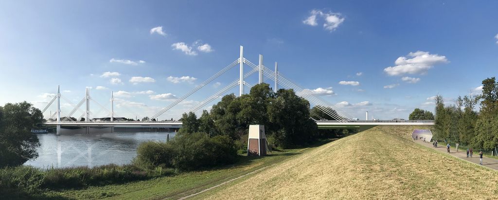 LAP and gmp win competition for new bridge for the A1 motorway - Press ...