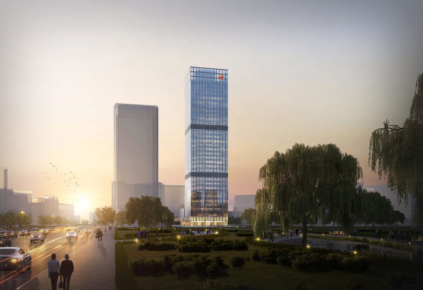 Qi-Anxin Pazhou Headquarters - Projects - gmp Architekten