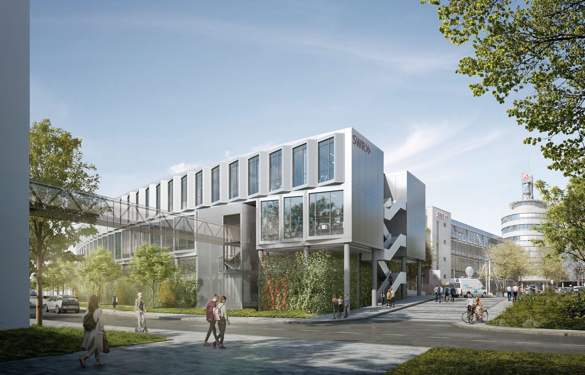 Multimedia “news building” for the SWR - Projects - gmp Architekten