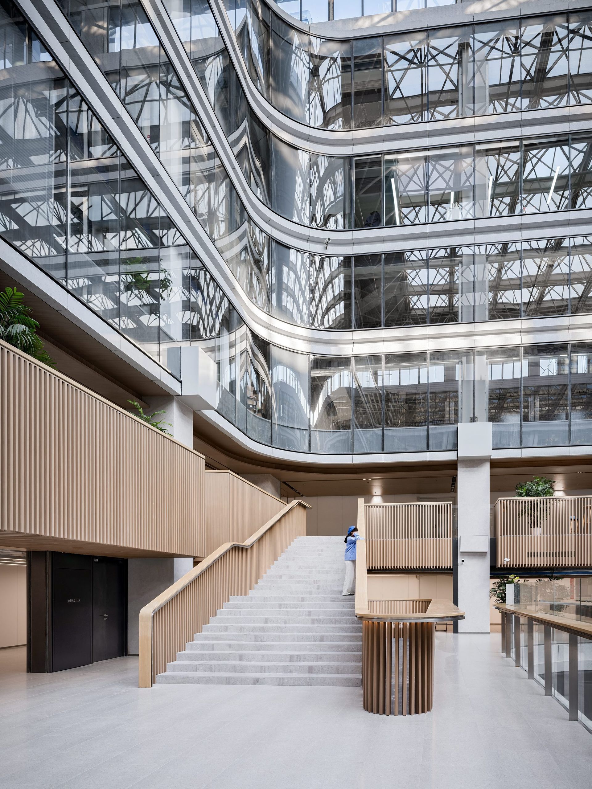 Conversion of a Shopping Mall Multifunctional Office Complex by gmp in ...