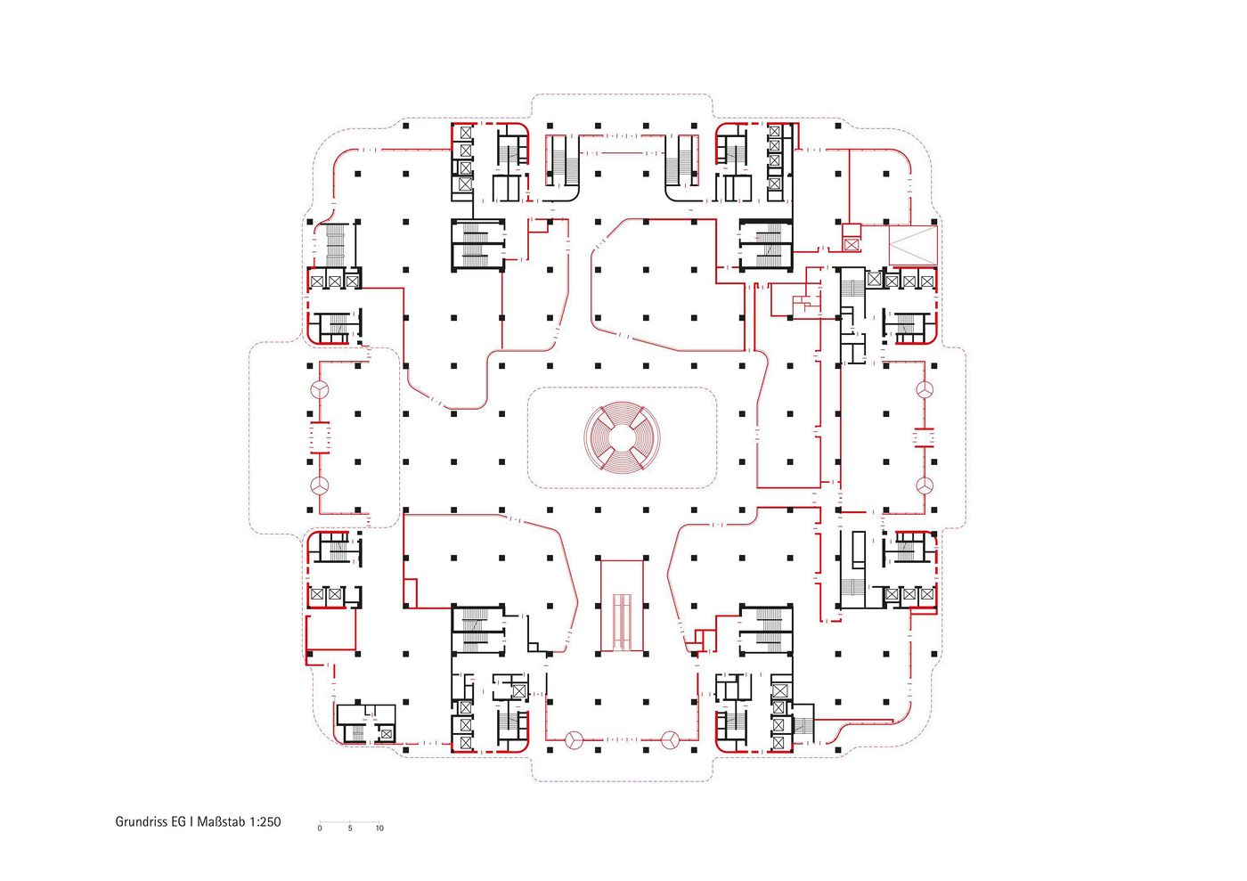 Conversion of a Shopping Mall Multifunctional Office Complex by gmp in ...