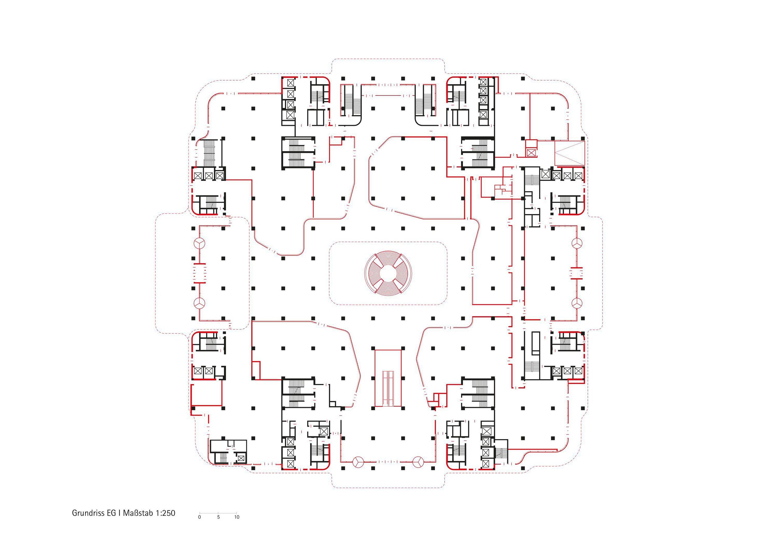 Conversion of a Shopping Mall Multifunctional Office Complex by gmp in ...