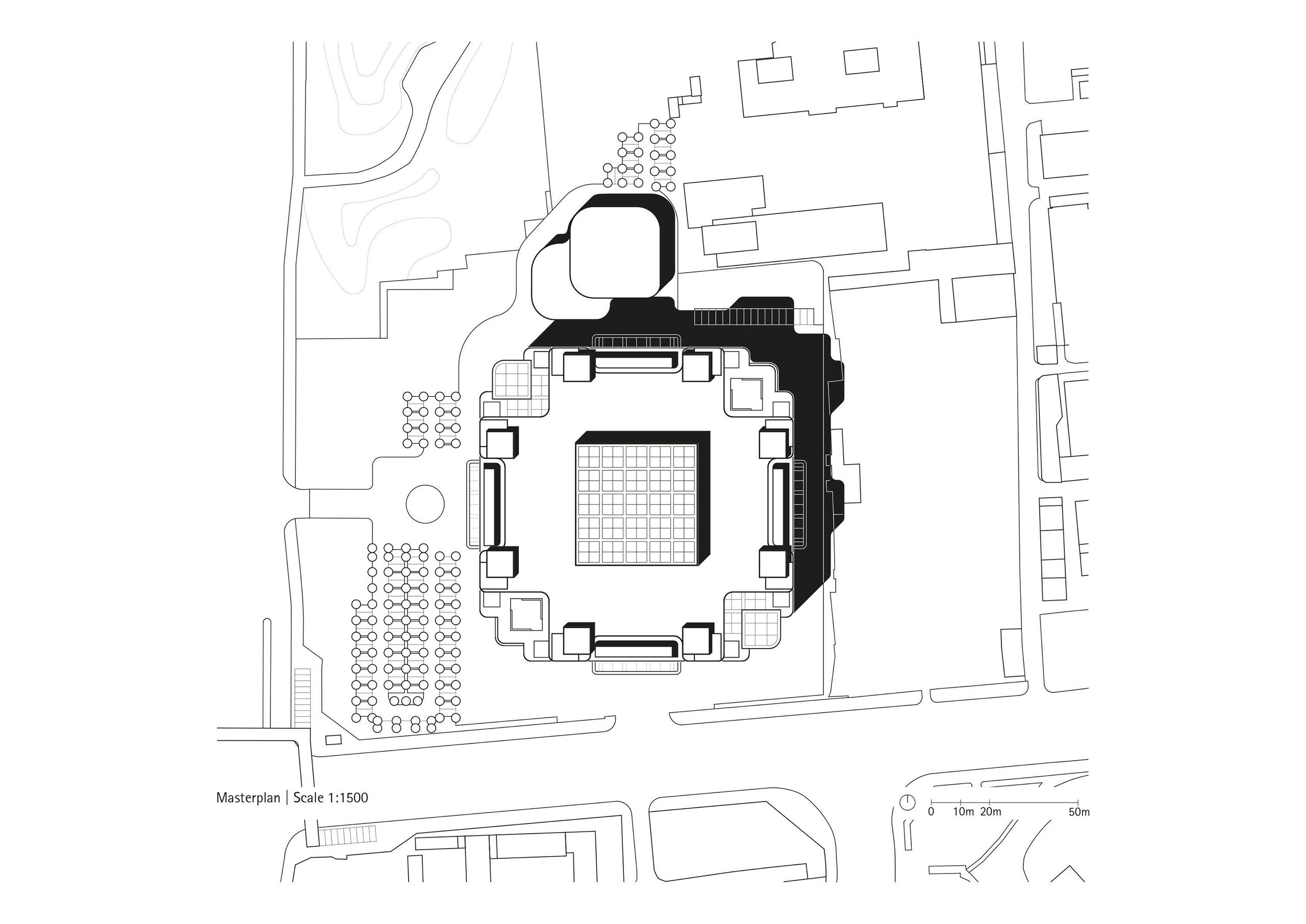 Conversion of a Shopping Mall Multifunctional Office Complex by gmp in ...