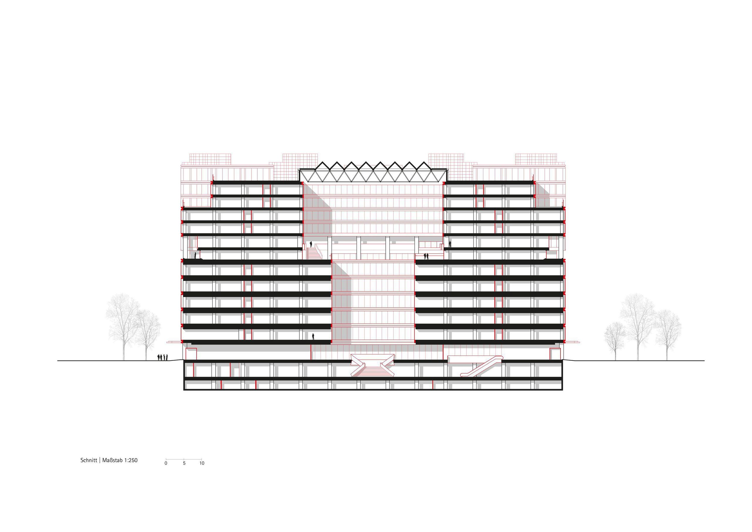 Conversion of a Shopping Mall Multifunctional Office Complex by gmp in ...