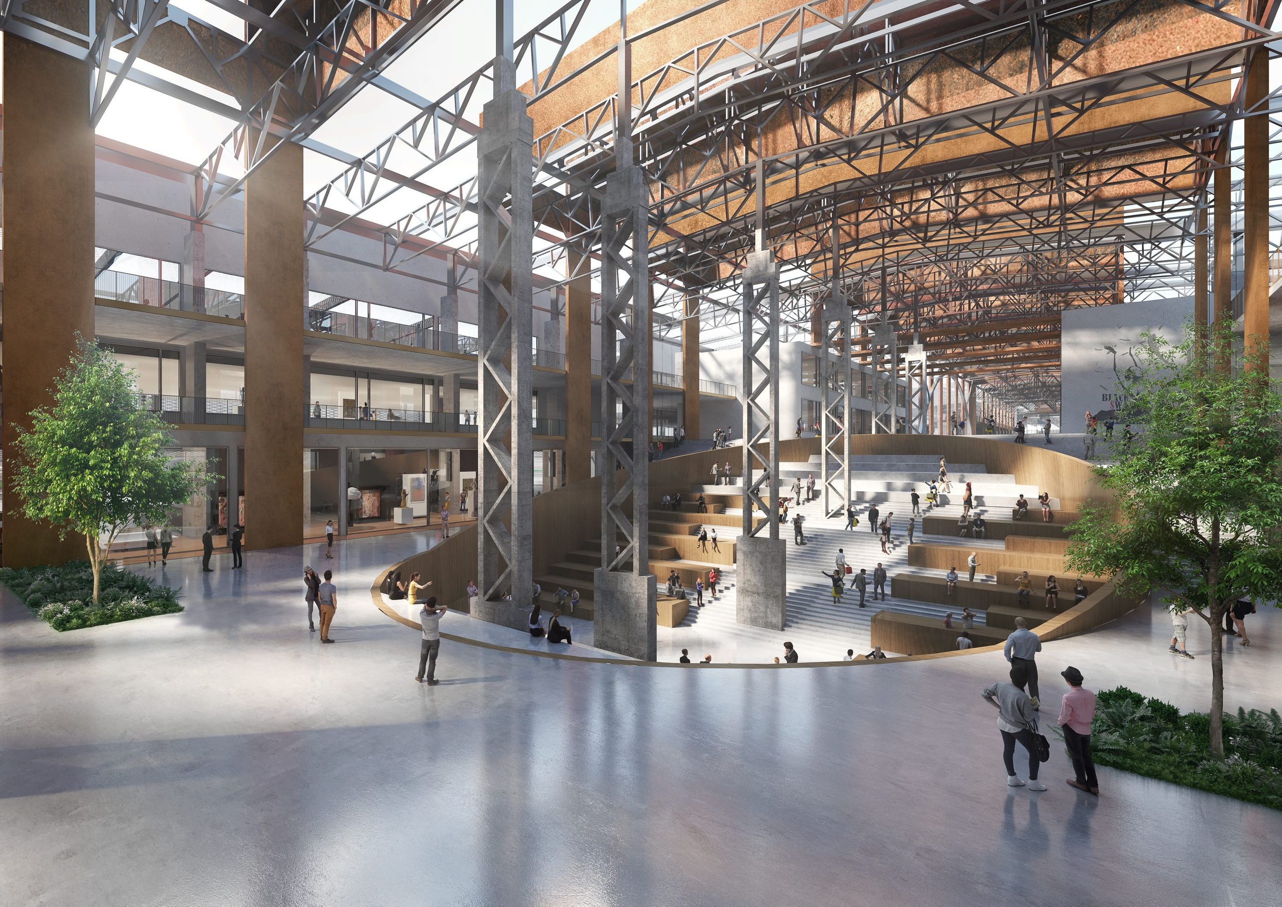 Converting a factory in Shanghai Disused stainless steel factory turned ...