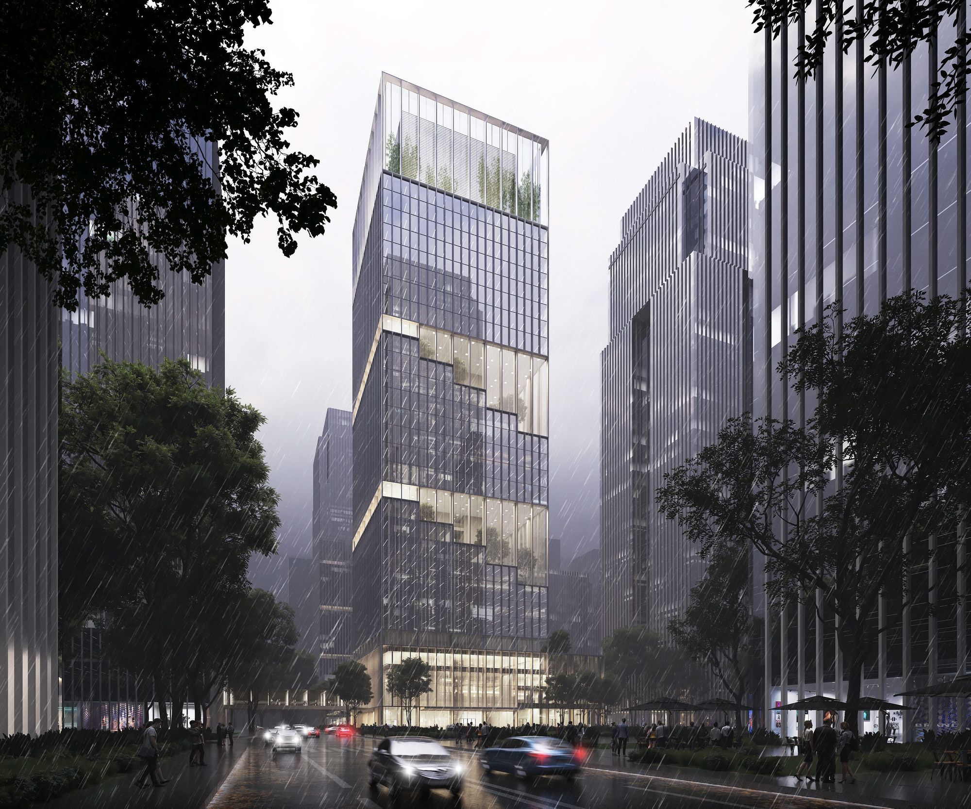 Qi-Anxin Pazhou Headquarters - Projects - gmp Architekten