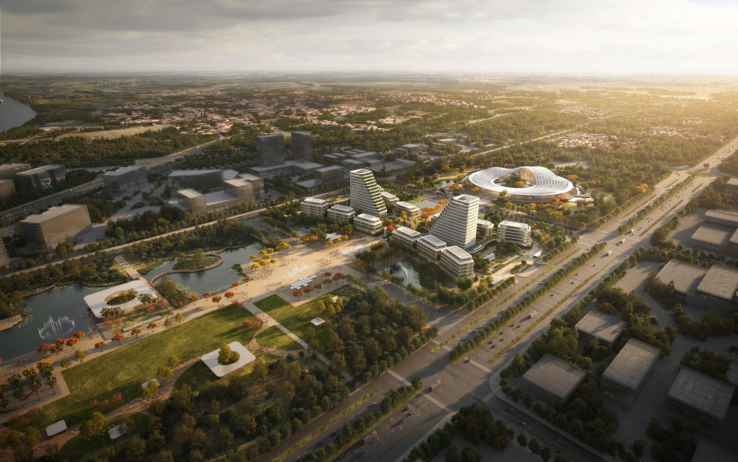 Political and Administrative Center & City Performance and Convention ...