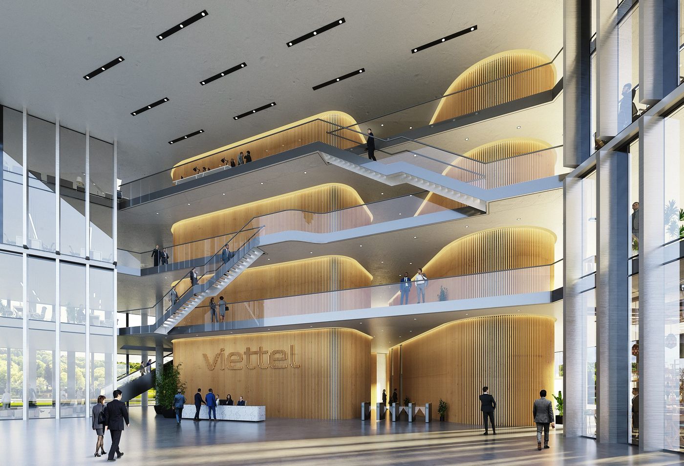Viettel Group Headquarters in Da Nang, Vietnam gmp wins competition for ...