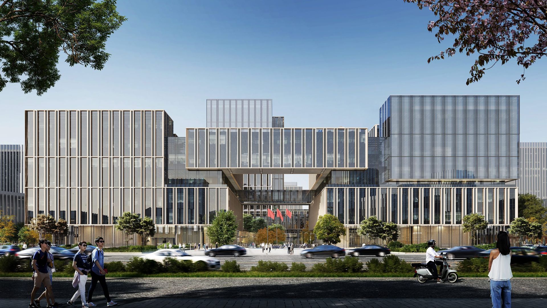 雄安新区中国华能总部项目 gmp的节能办公建筑方案中标国际竞赛 - 新闻 - gmp Architekten