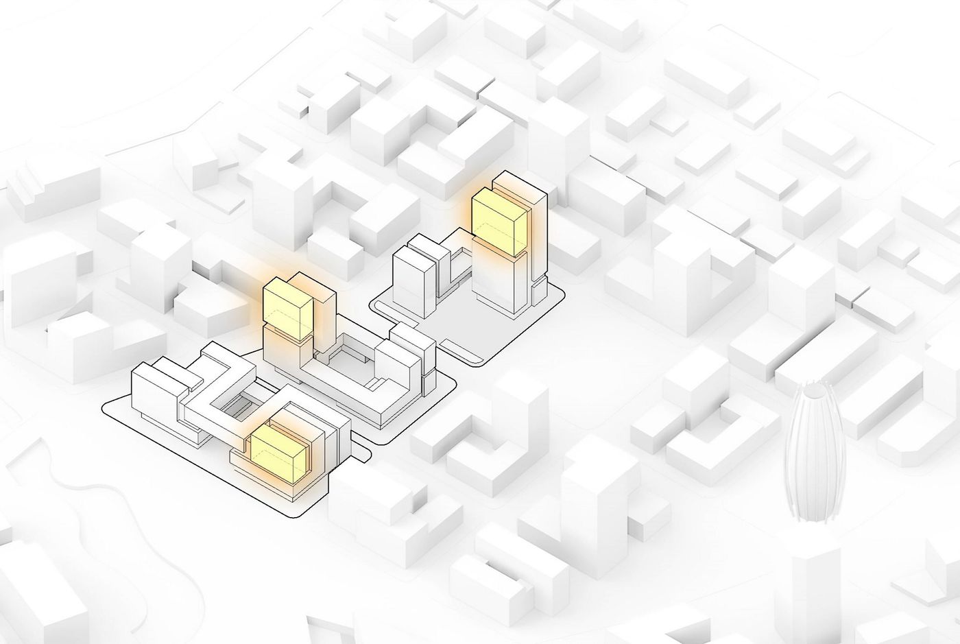 雄安新区中国华能总部项目 gmp的节能办公建筑方案中标国际竞赛 - 新闻 - gmp Architekten