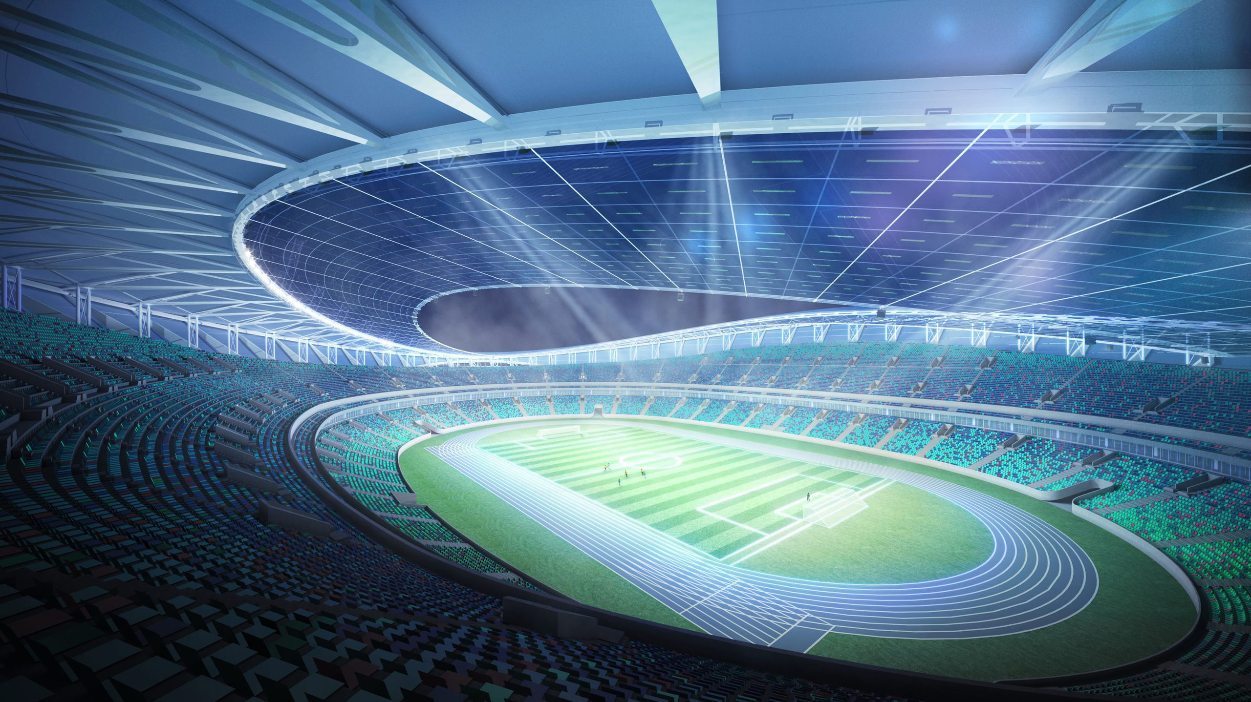 Wuxi Olympic Sports Center - Projects - gmp Architekten