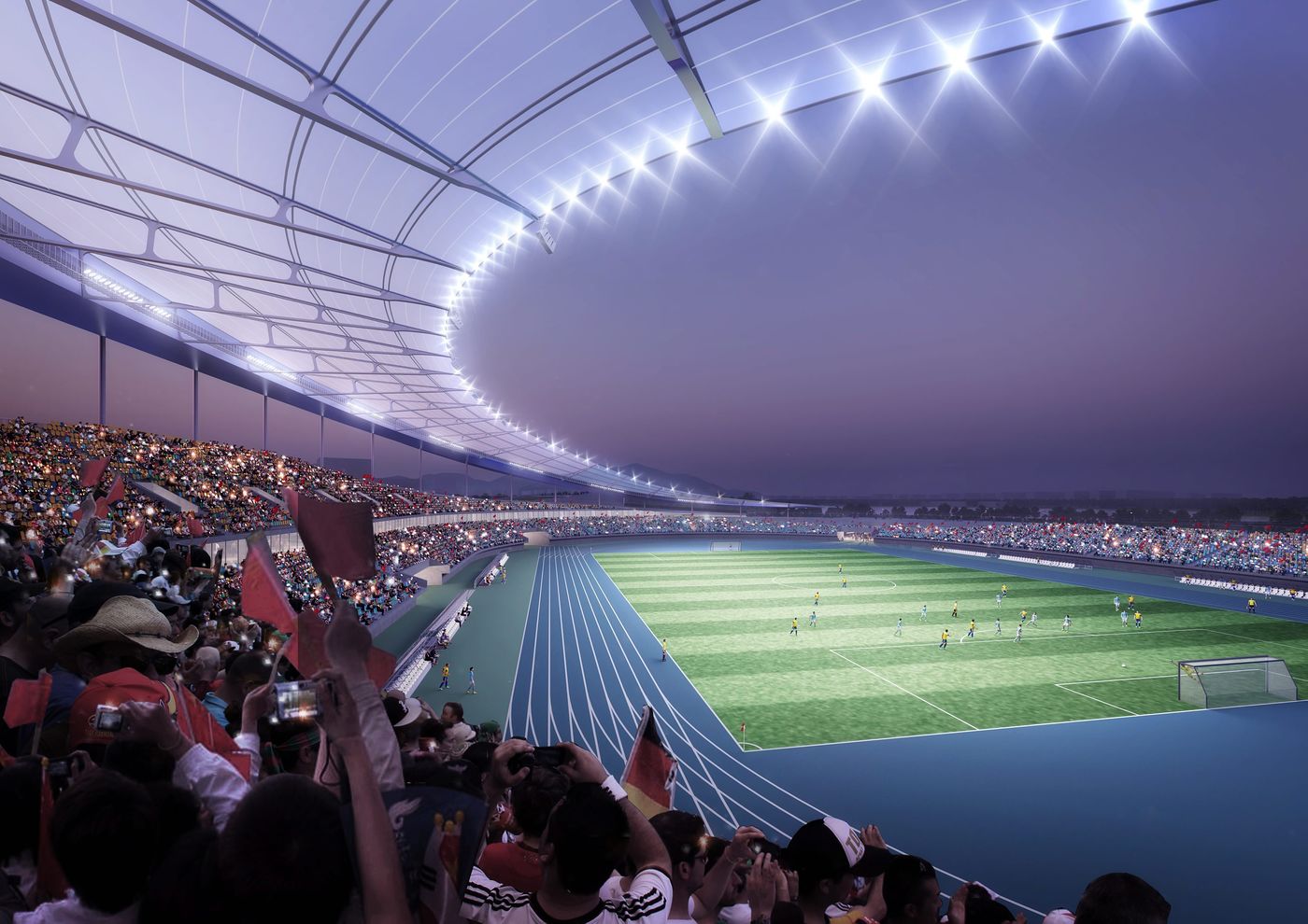 Longgang Sports Center - Projects - gmp Architekten