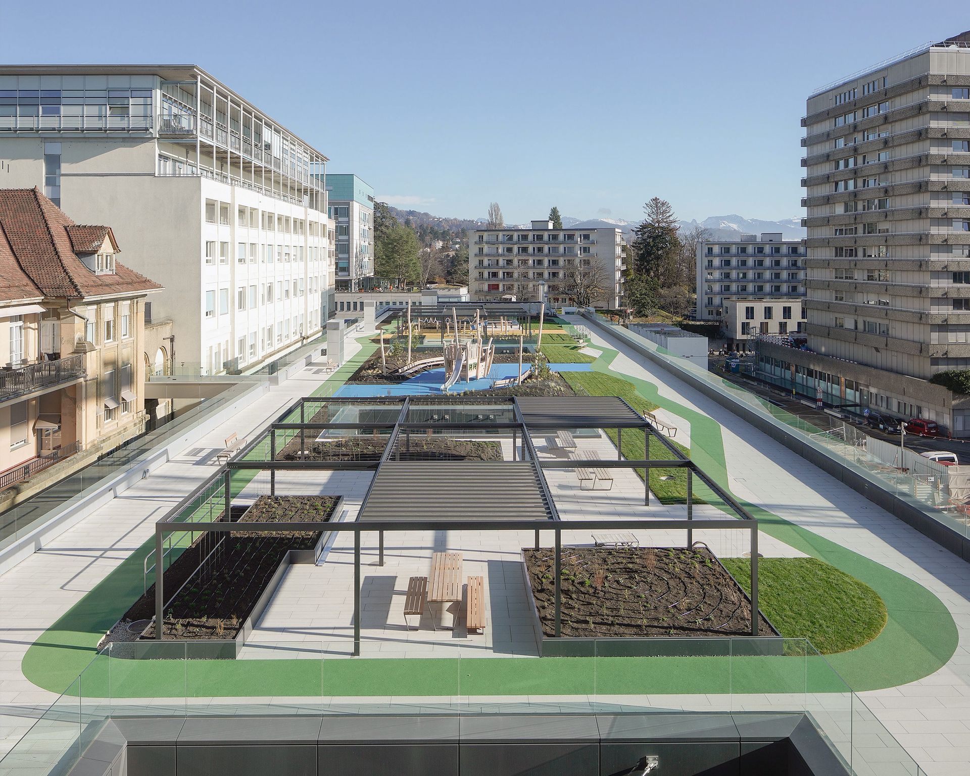 Hôpital des Enfants (CHUV) - Projects - gmp Architekten